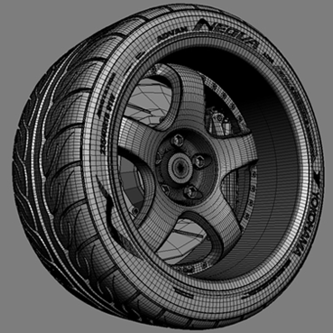Garson Deep Racing Wheel 3d Model