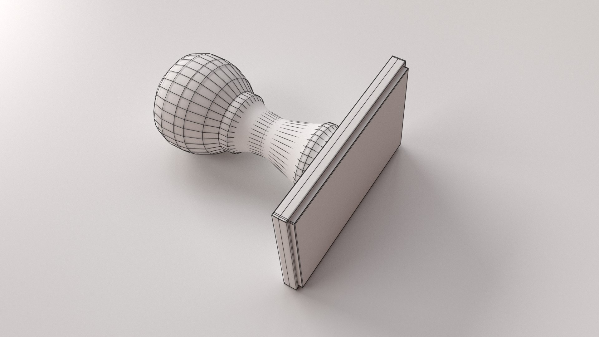 Rubber stamp 3D - TurboSquid 1668964