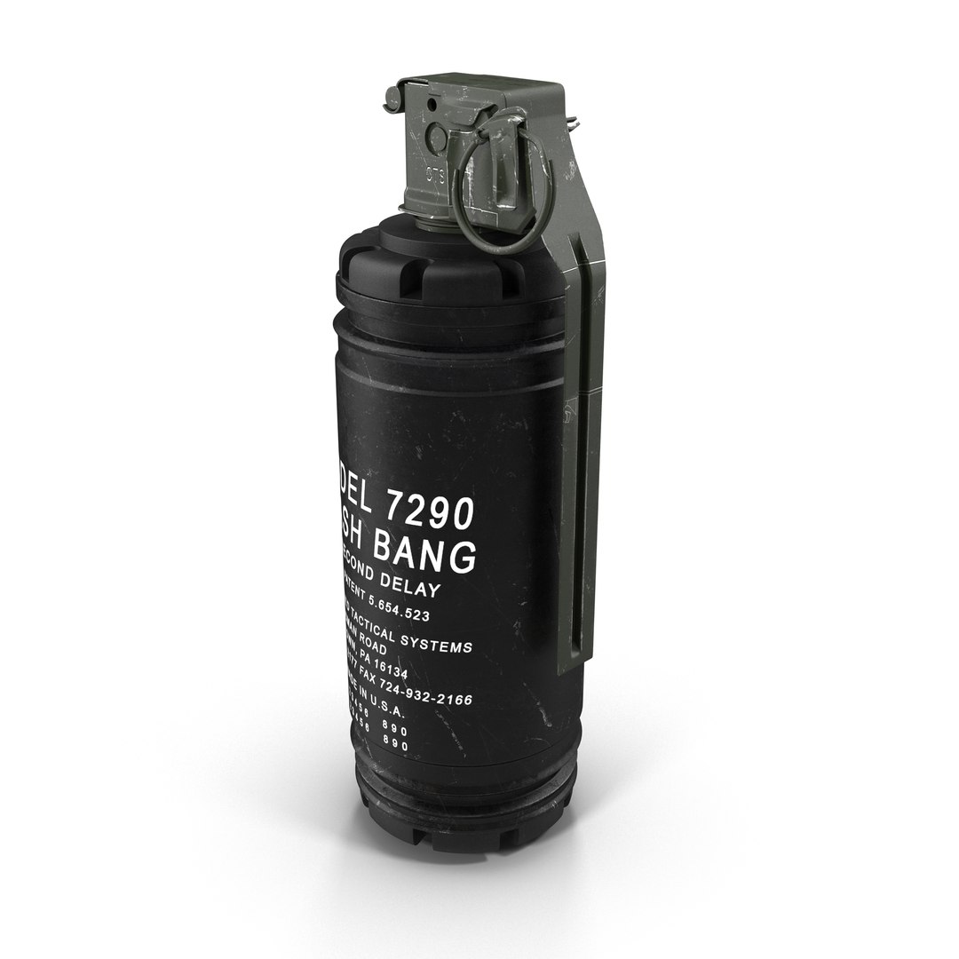 Flash Bang 729 3d Max