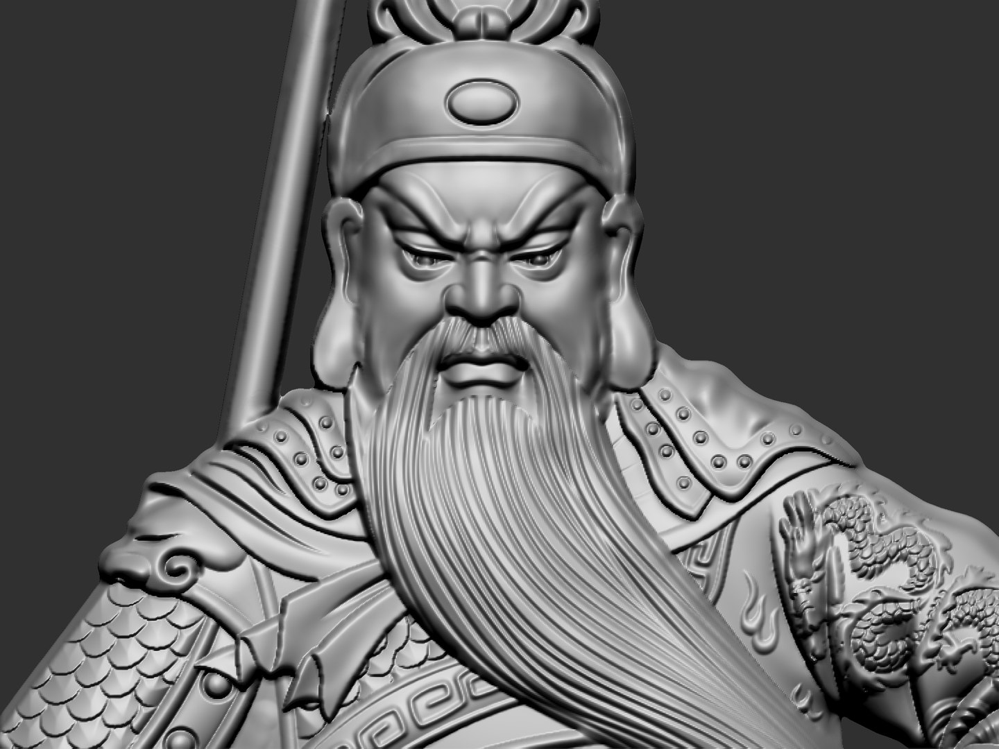 3D Guangong - TurboSquid 2168738