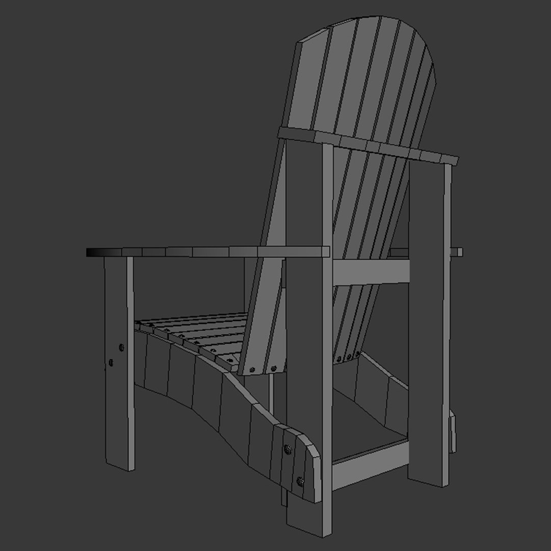 Garden Chair 3d Model