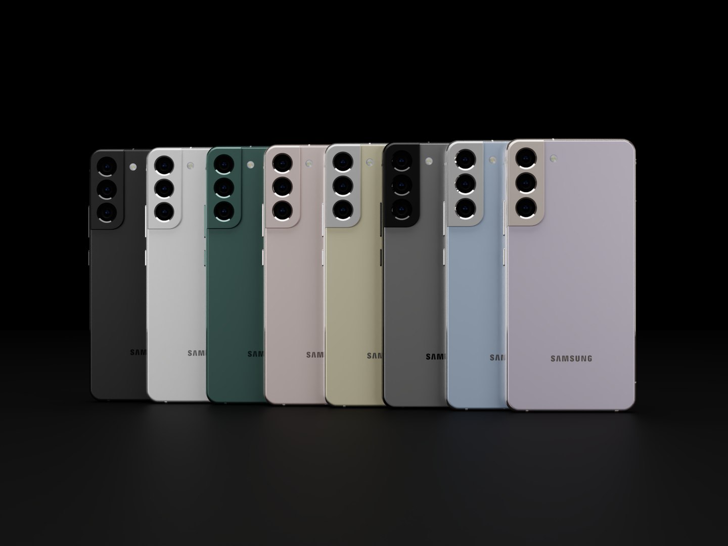 3D Samsung Galaxy S22 Plus in all Official Colors - TurboSquid 1854815