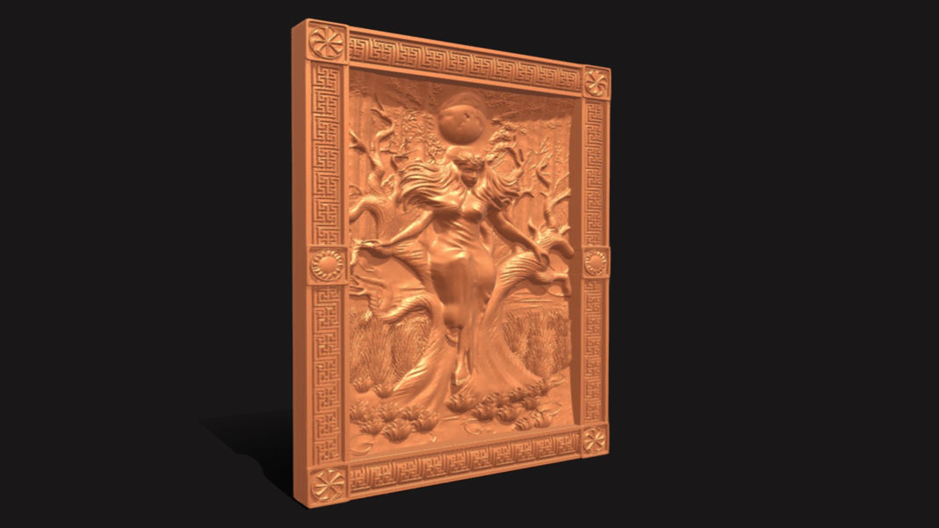 modelo 3d Girl relief - TurboSquid 2008195
