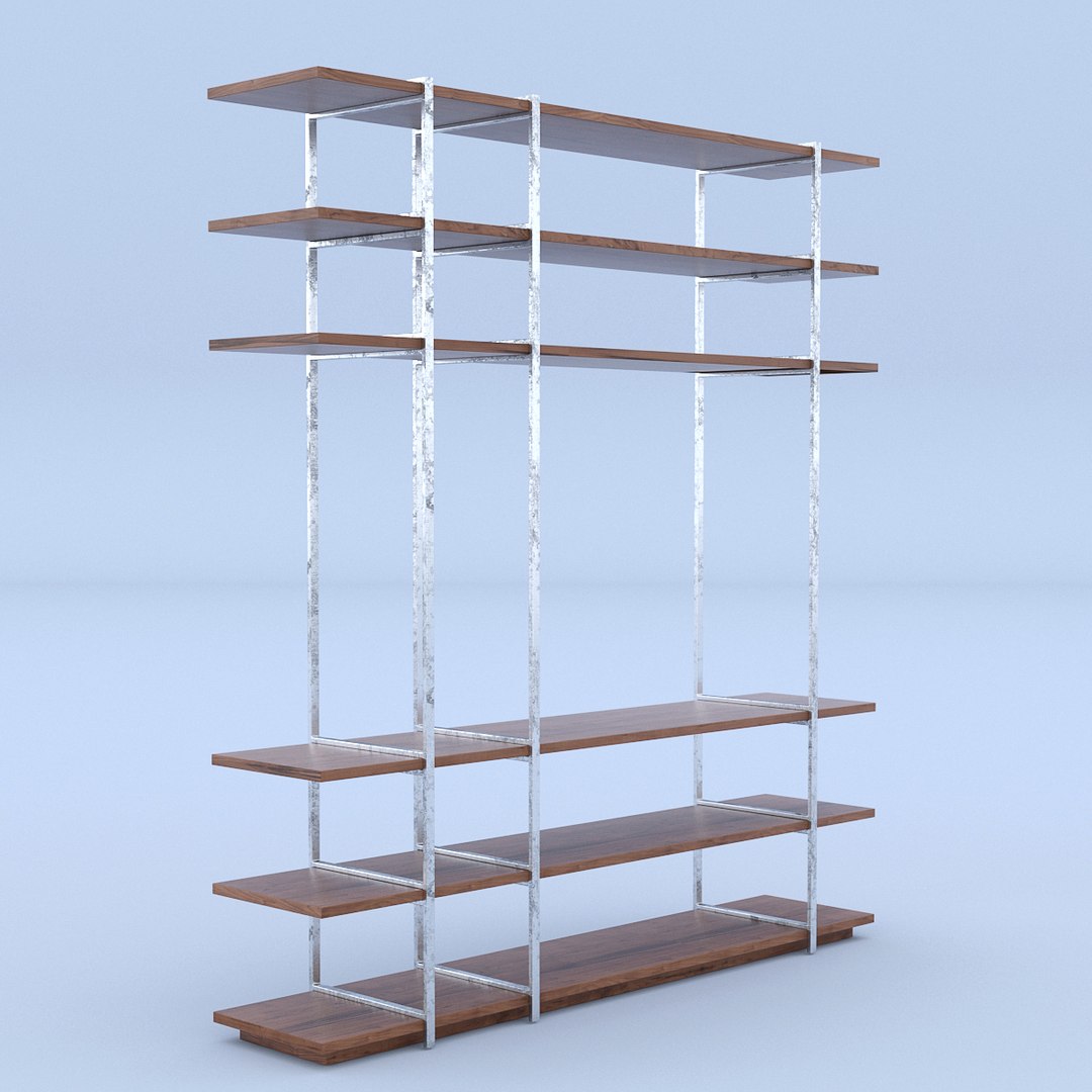 3D Bookcase - TurboSquid 1429387