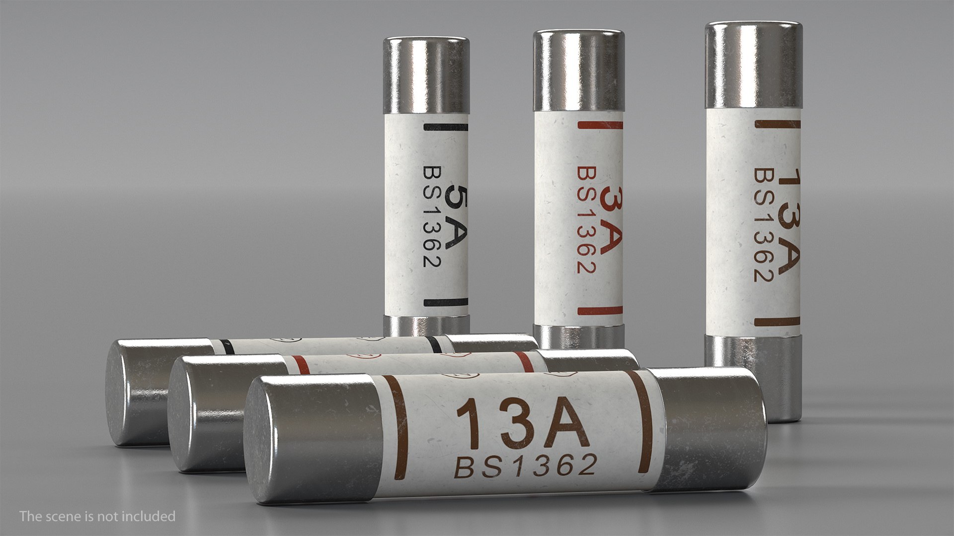 3D Bs1362 Ceramic Fuse - TurboSquid 1451506