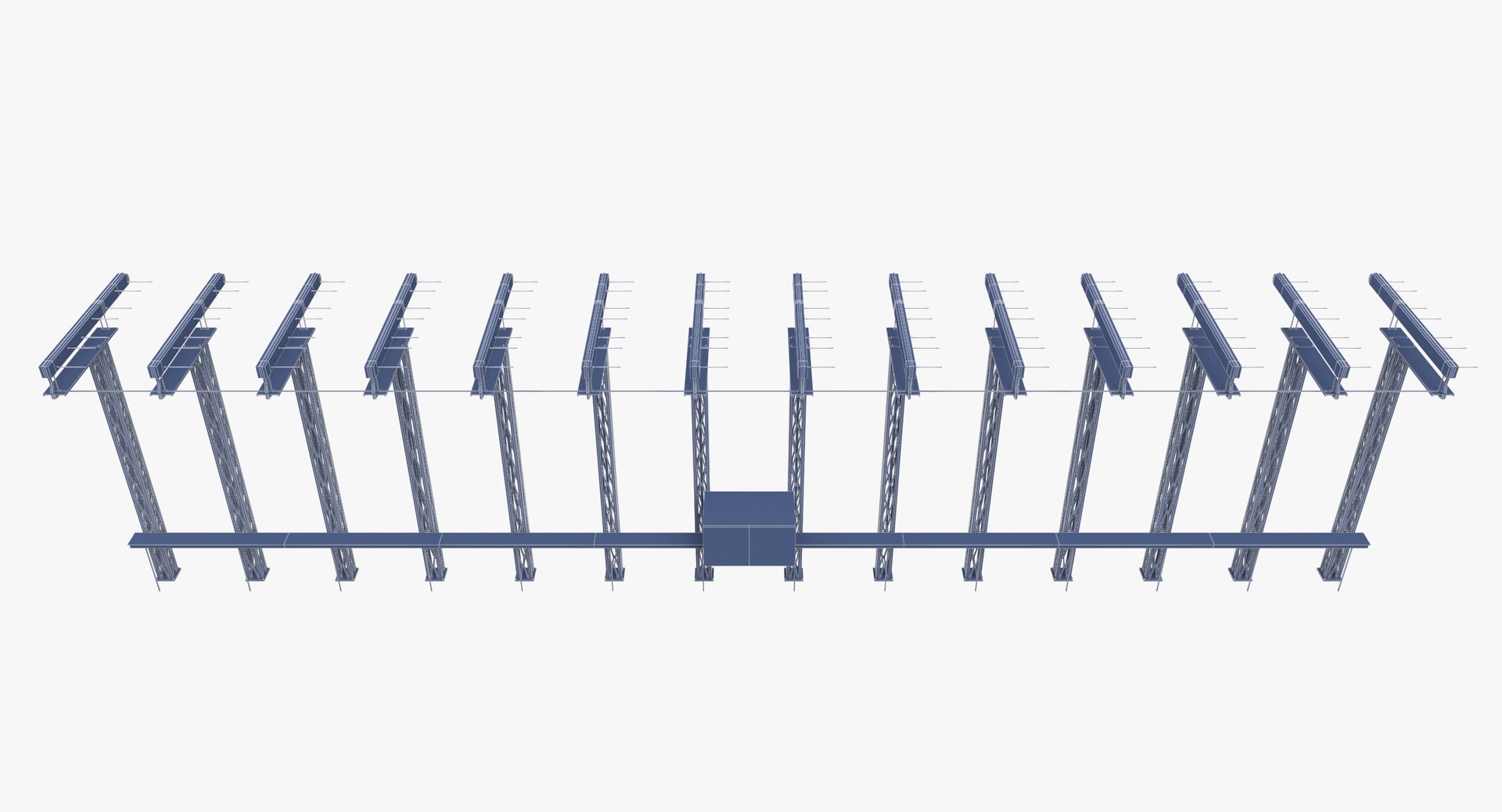 Instrument Landing System Mast Dirty 3D Model - TurboSquid 2079919