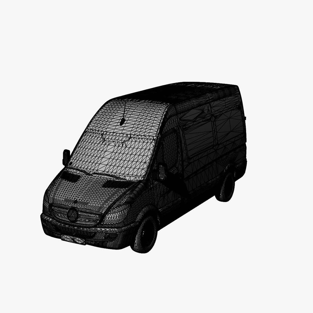 3d Sprinter Kombi Van 2012