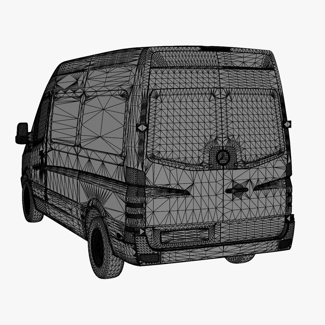 3d Sprinter Kombi Van 2012