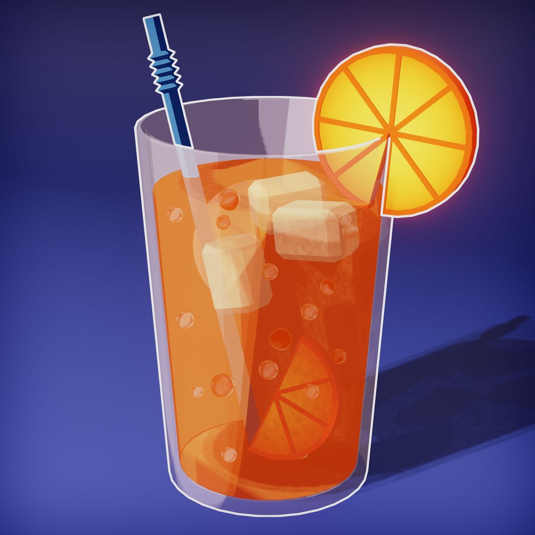 3D Toon Style Lemonade - TurboSquid 2235110