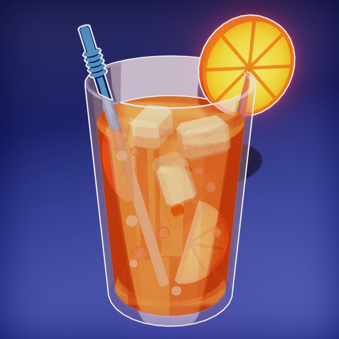 3D Toon Style Lemonade - TurboSquid 2235110