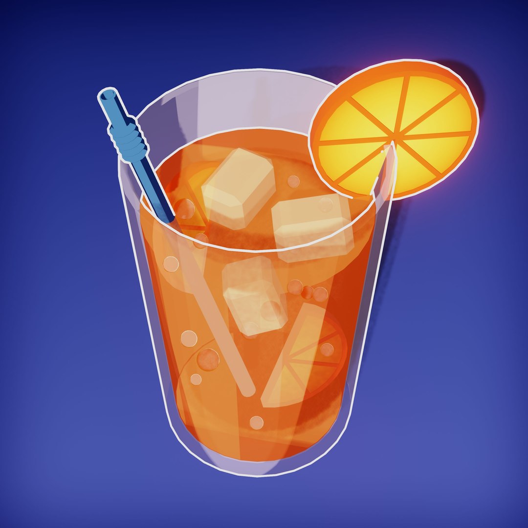 3D Toon Style Lemonade - TurboSquid 2235110