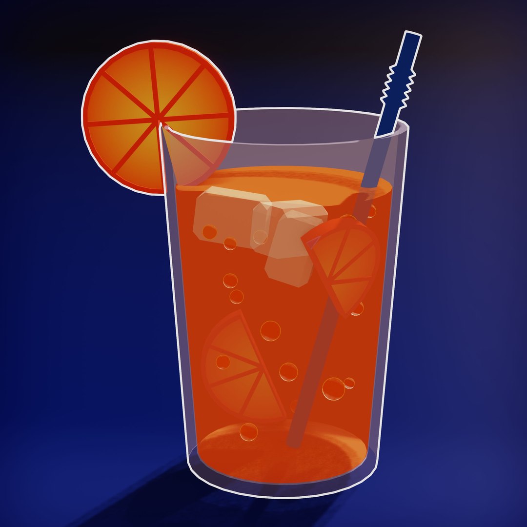 3D Toon Style Lemonade - TurboSquid 2235110