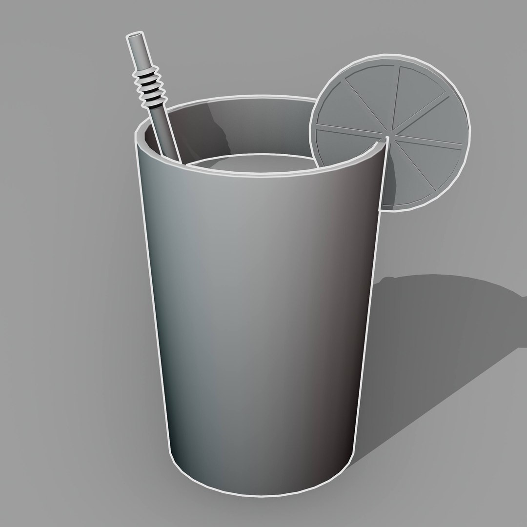 3D Toon Style Lemonade - TurboSquid 2235110