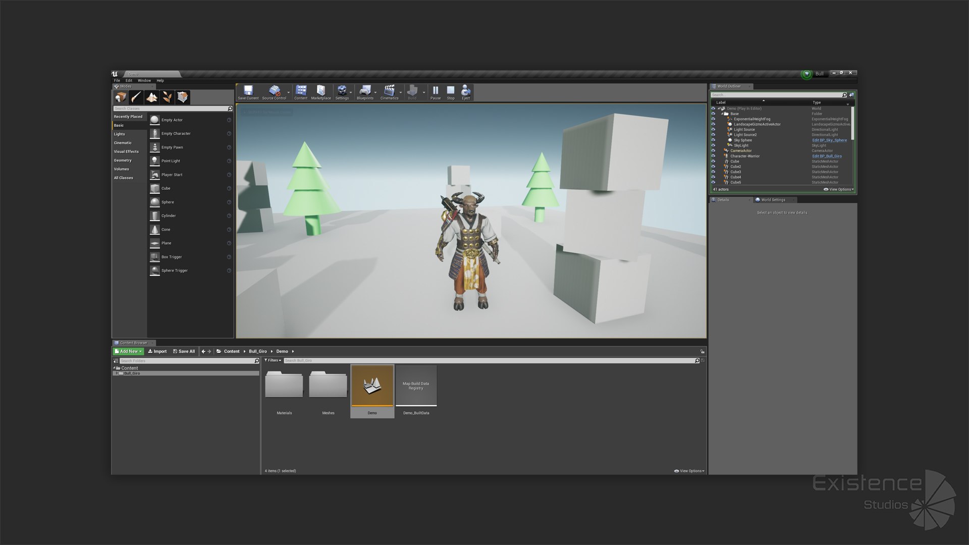 Bull Giro - Anthro Bushido Beasts - Macuahuitl Heroes - 37 3D Model ...