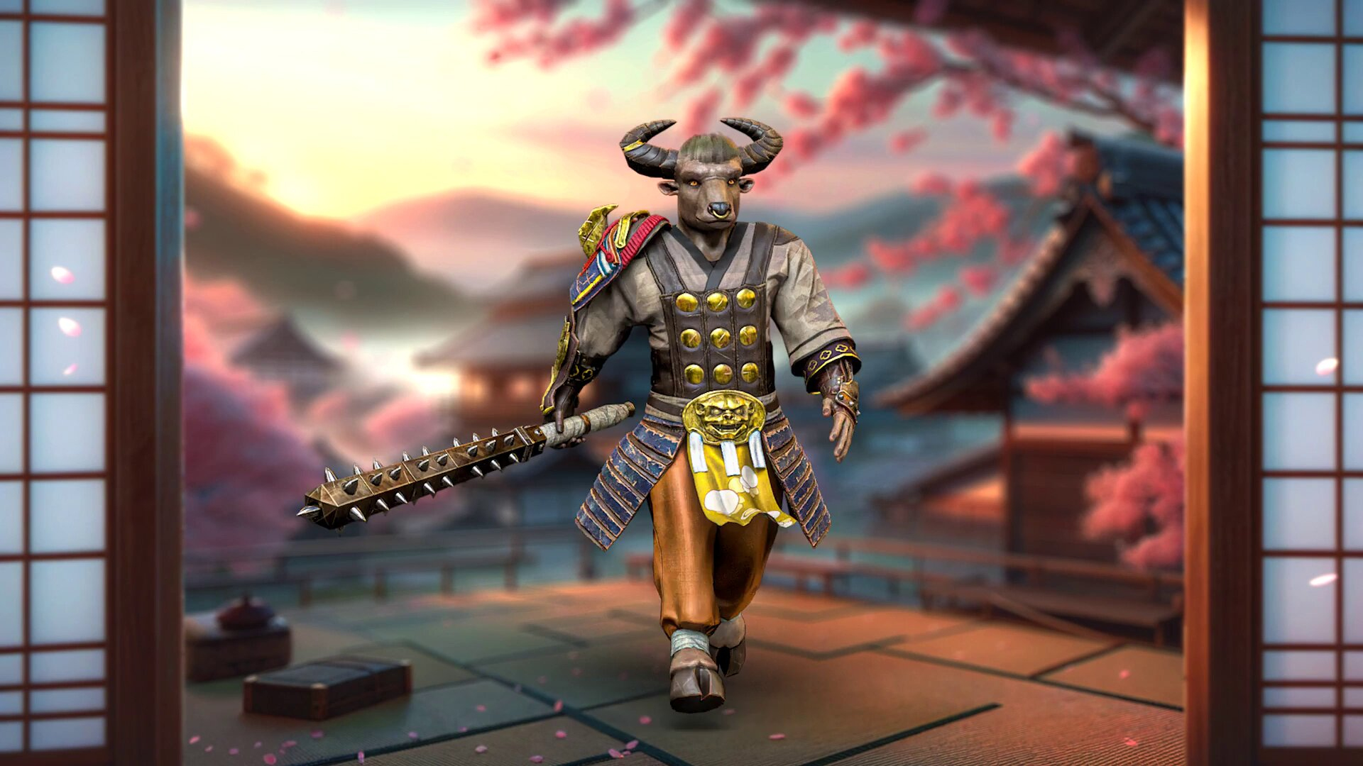 Bull Giro - Anthro Bushido Beasts - Macuahuitl Heroes - 37 3D Model ...