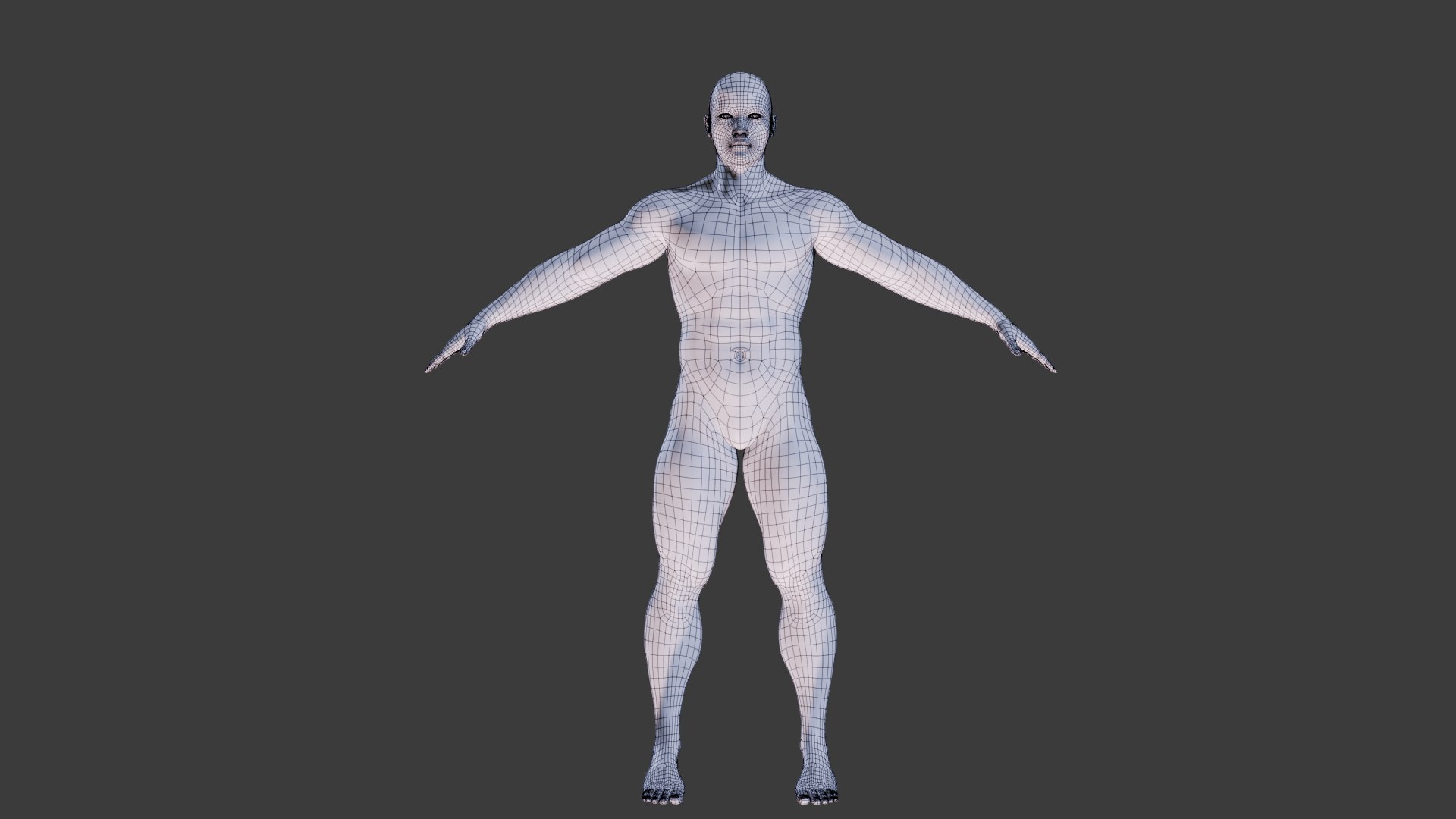 3D Lean Guy - TurboSquid 2292057
