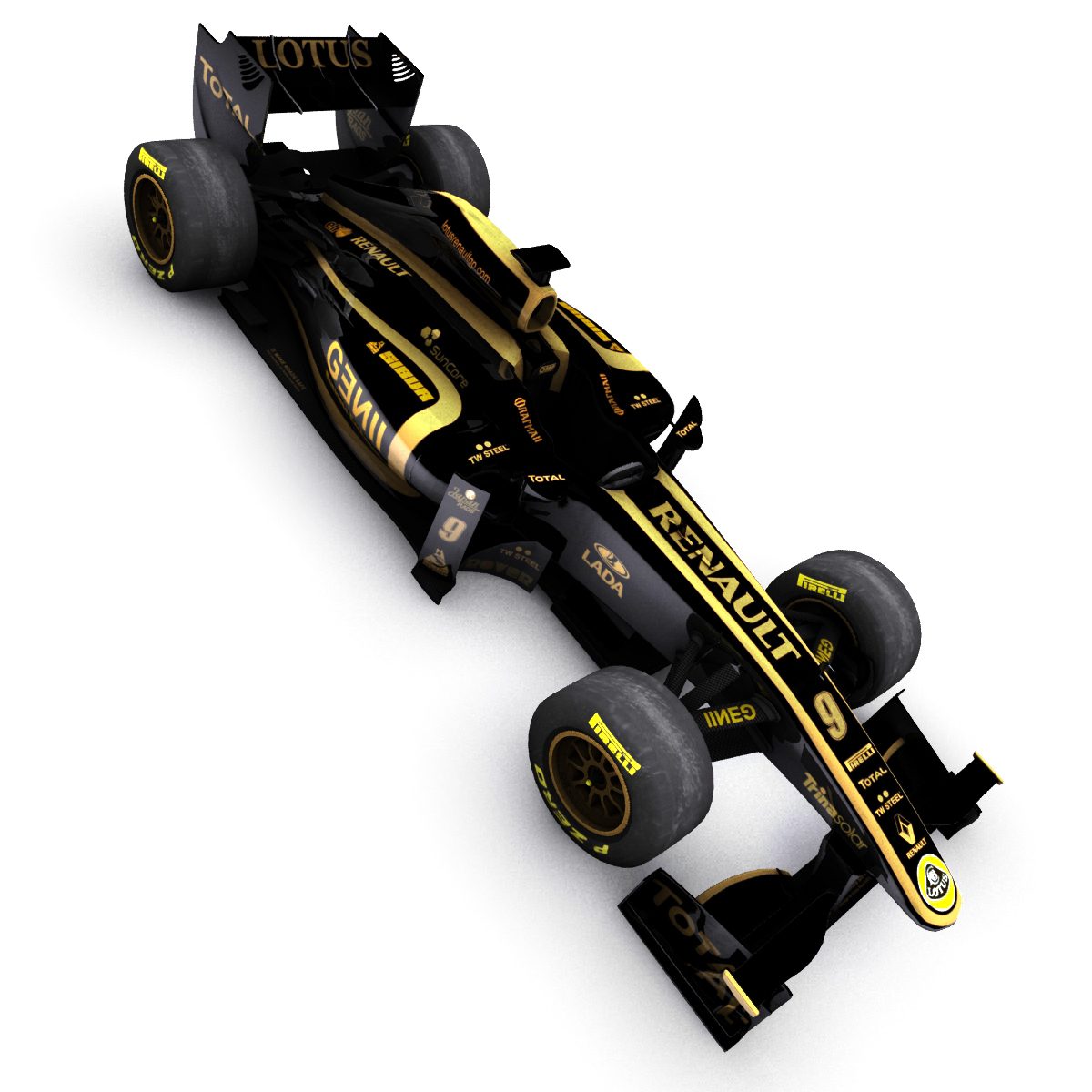 modelo 3d Coche de F1 gratis - TurboSquid 736991