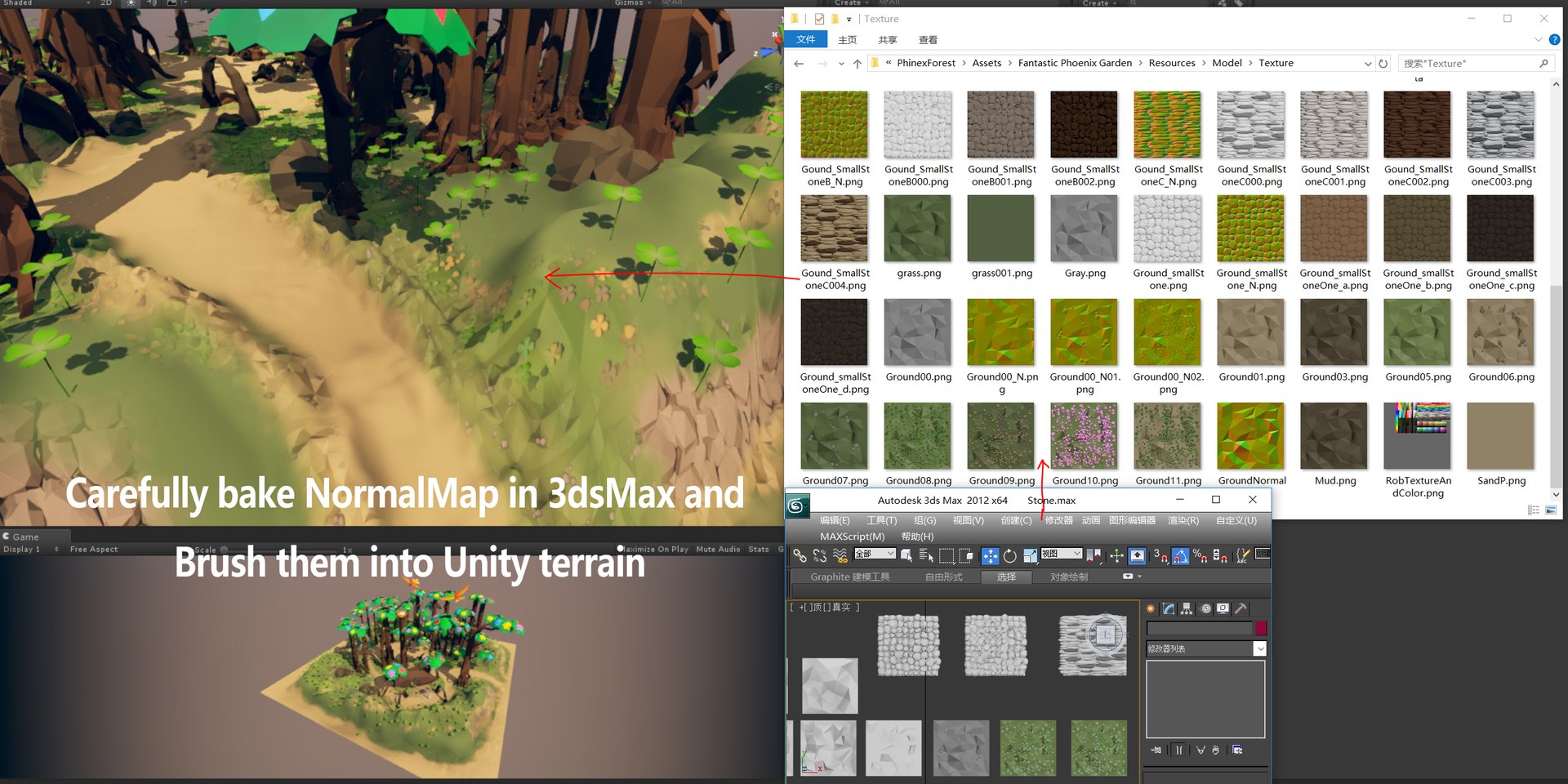 3D model fantasy phoenix forest - TurboSquid 1378568