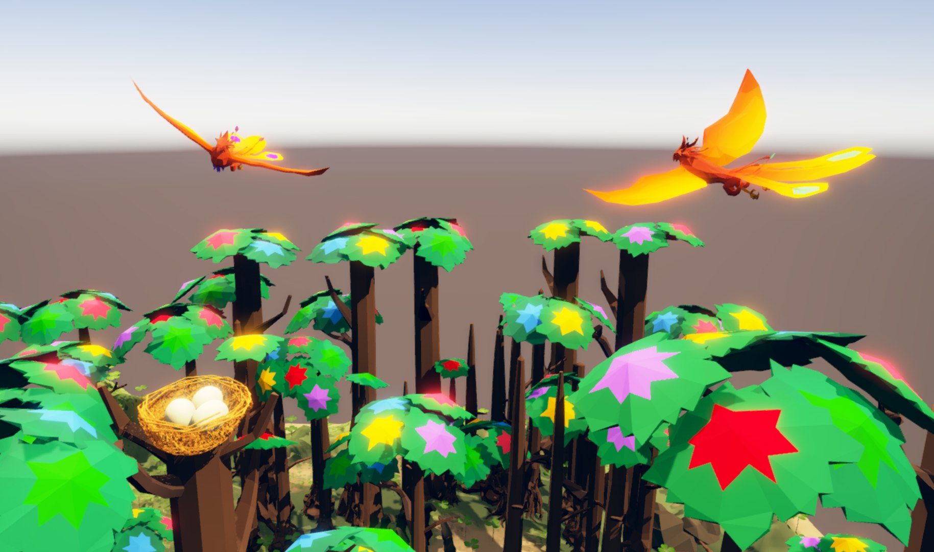 3D model fantasy phoenix forest - TurboSquid 1378568