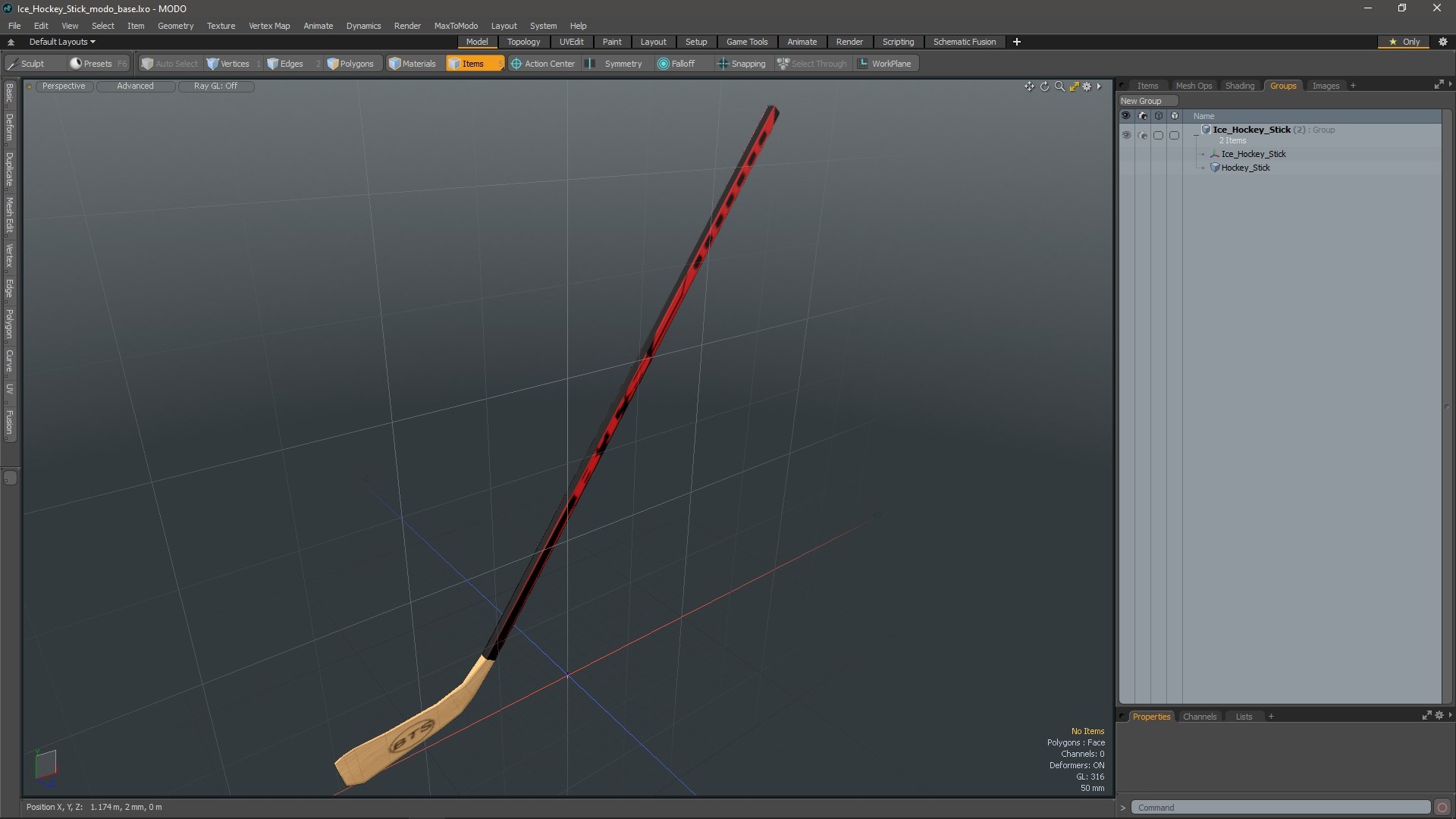 3D Ice Hockey Stick Model - TurboSquid 2202020