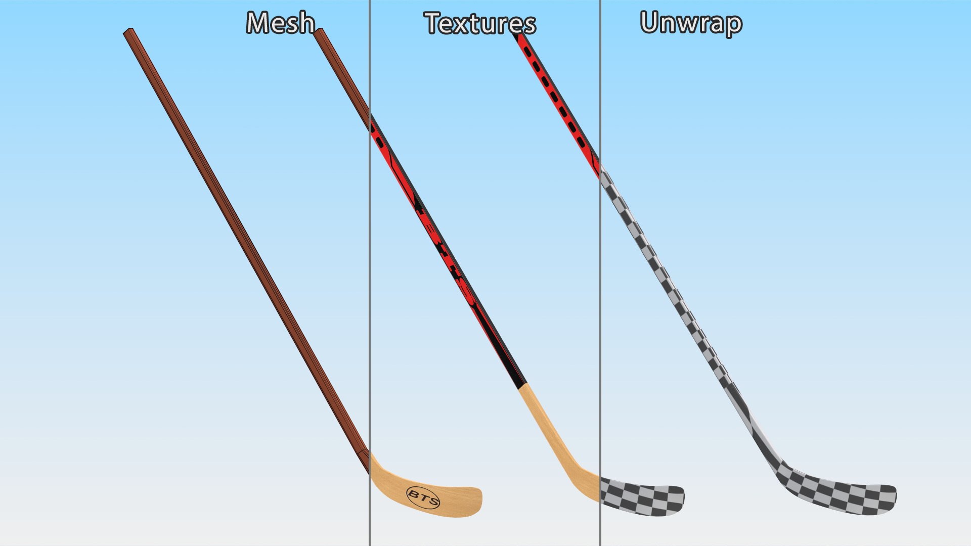 3D Ice Hockey Stick Model - TurboSquid 2202020