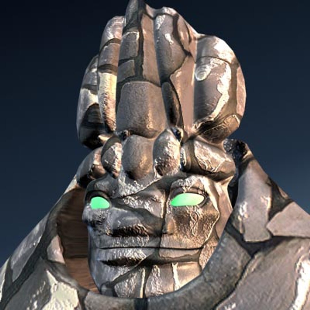 3d Fantasy Character Elemental Earth