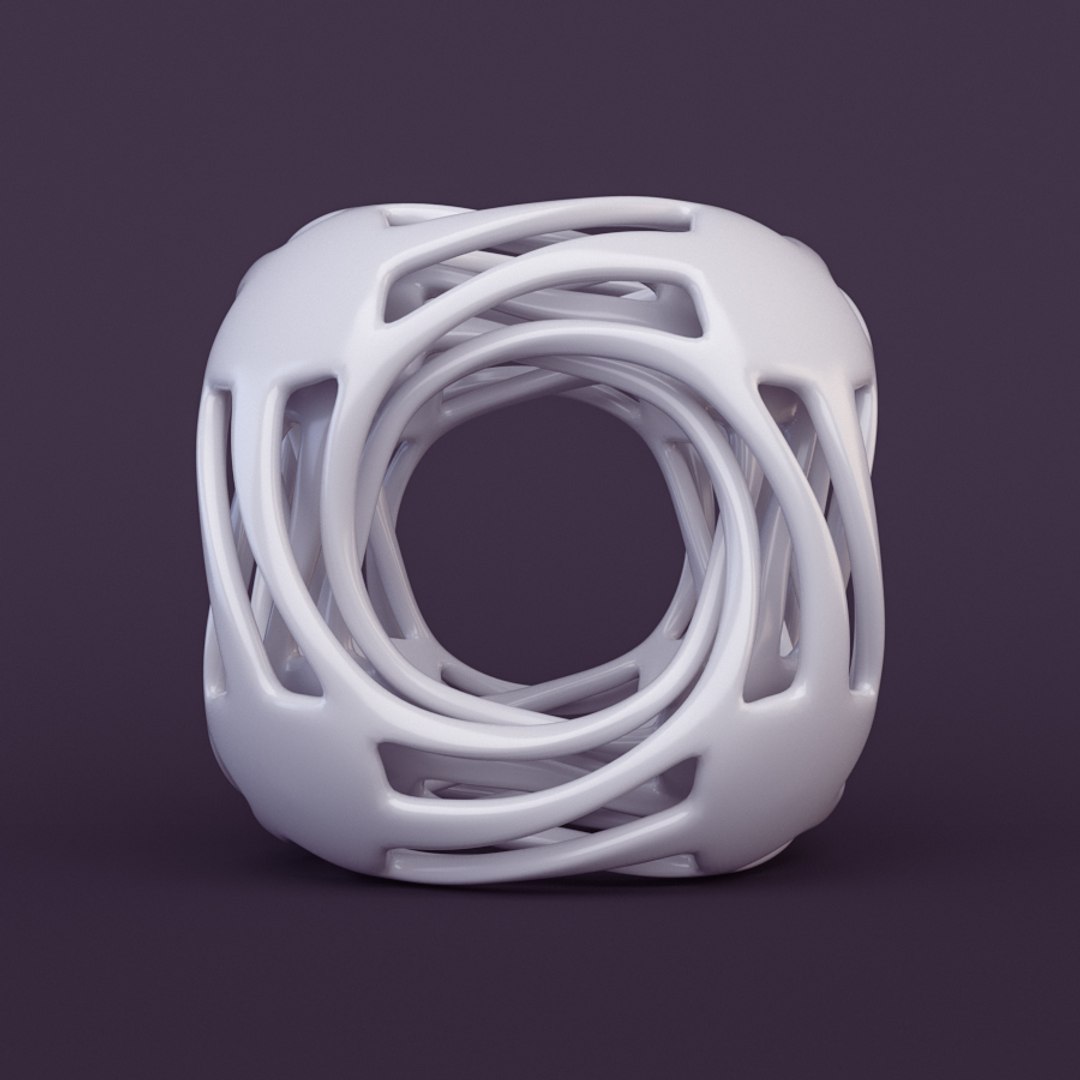 Free Abstract Cube 3D - TurboSquid 1744689