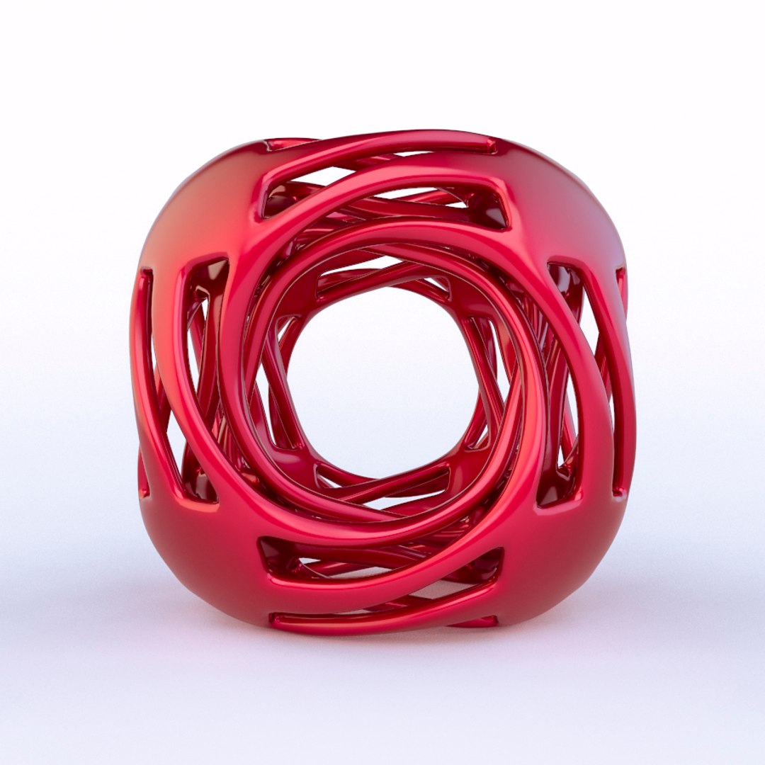 Free Abstract Cube 3D - TurboSquid 1744689