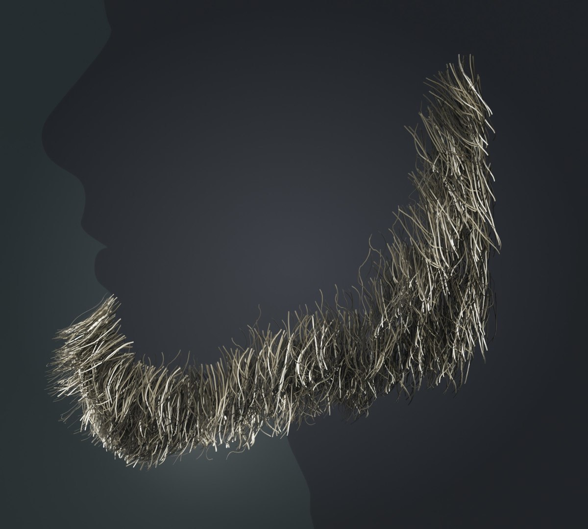 3D Beard RealTime 3 Version 1 - TurboSquid 1886386