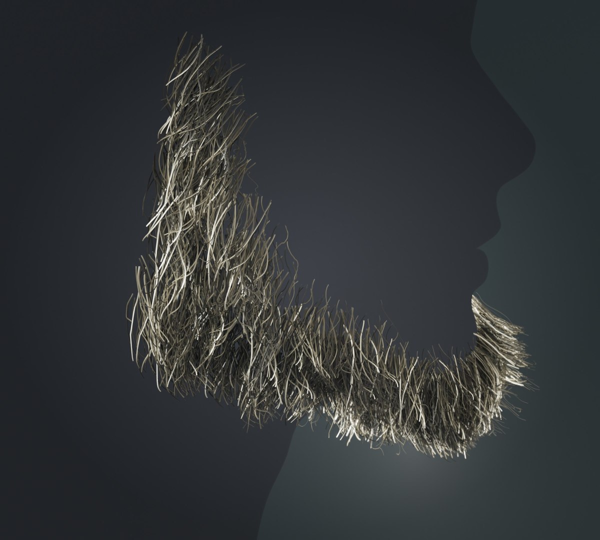 3D Beard RealTime 3 Version 1 - TurboSquid 1886386