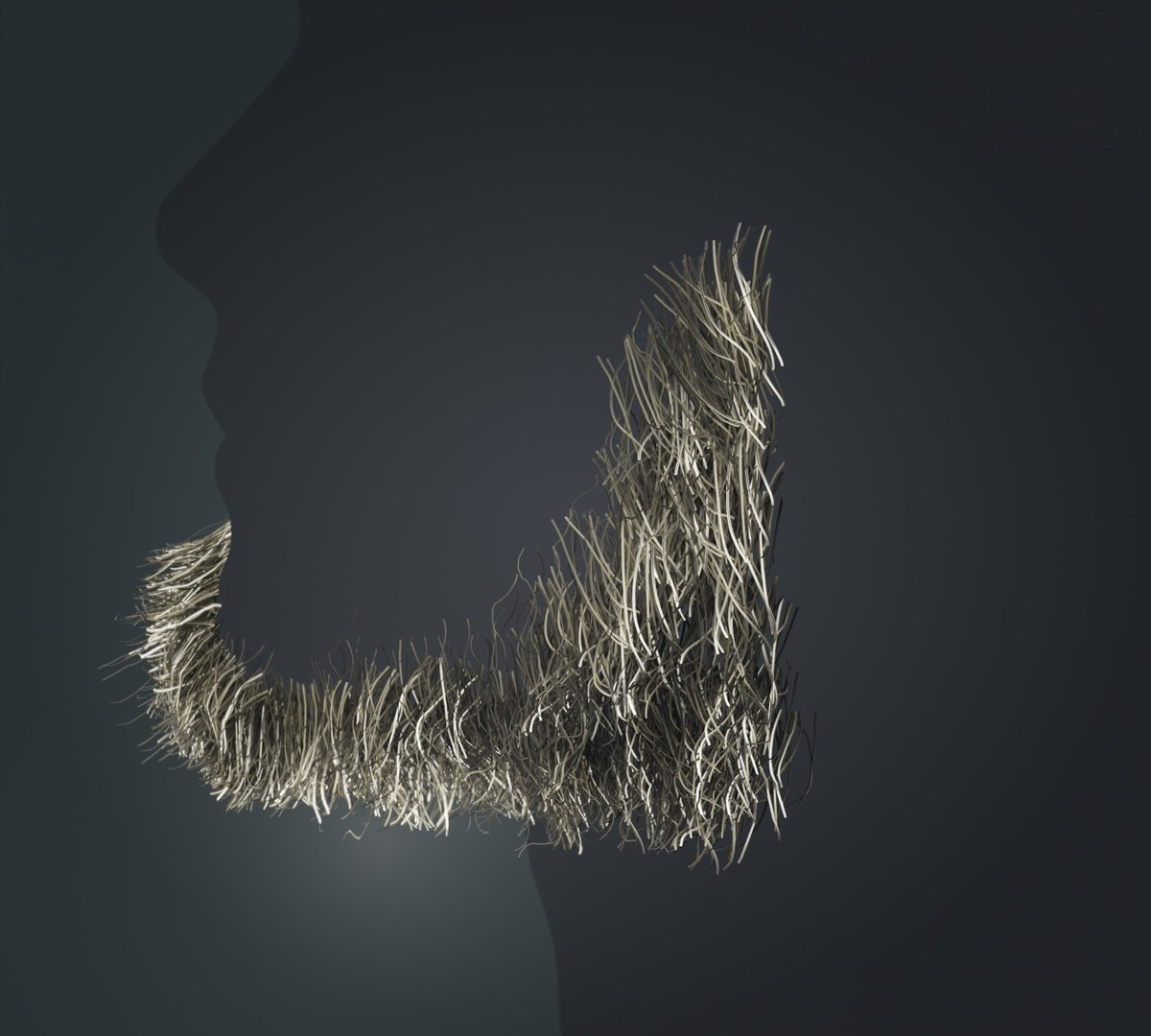3D Beard RealTime 3 Version 1 - TurboSquid 1886386