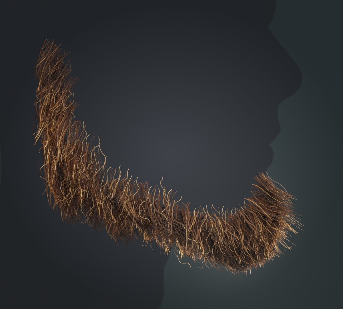 3D Beard RealTime 3 Version 1 - TurboSquid 1886386