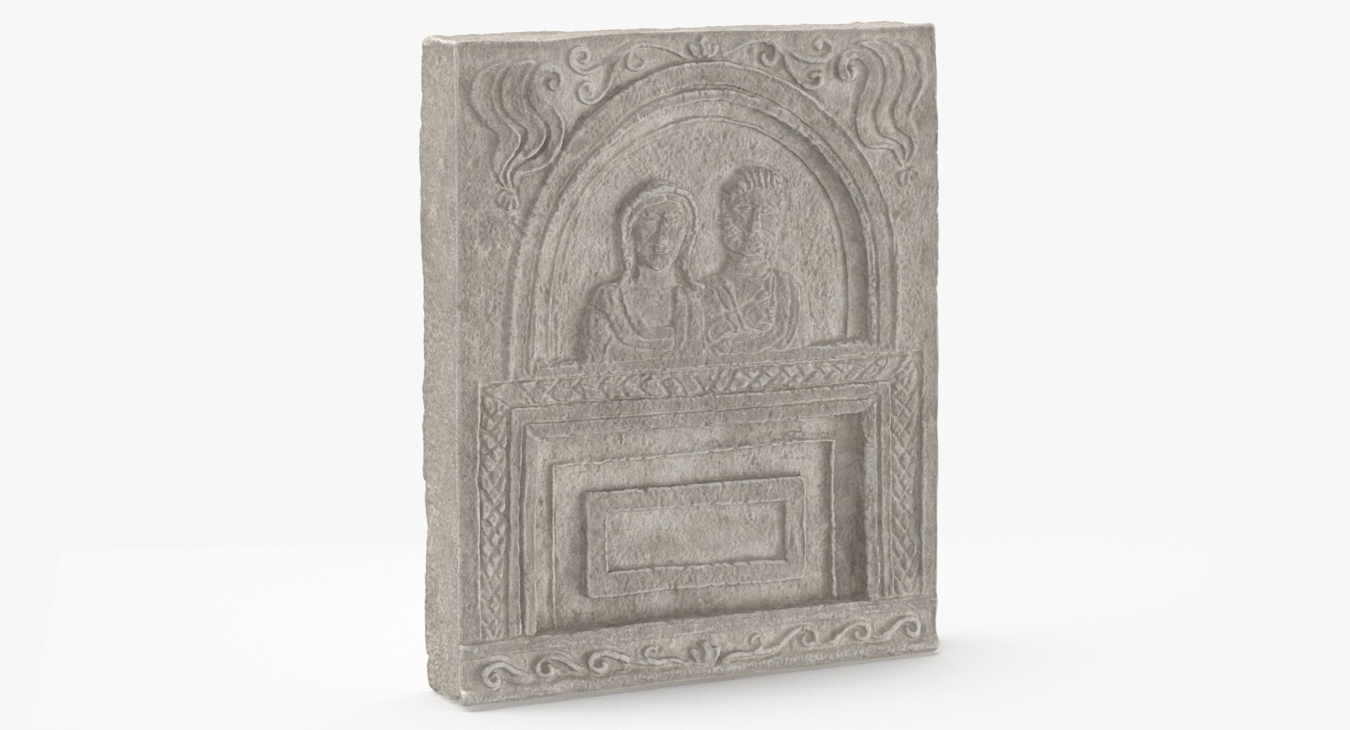 3D Roman Family Tombstone 02 Model - TurboSquid 2208919