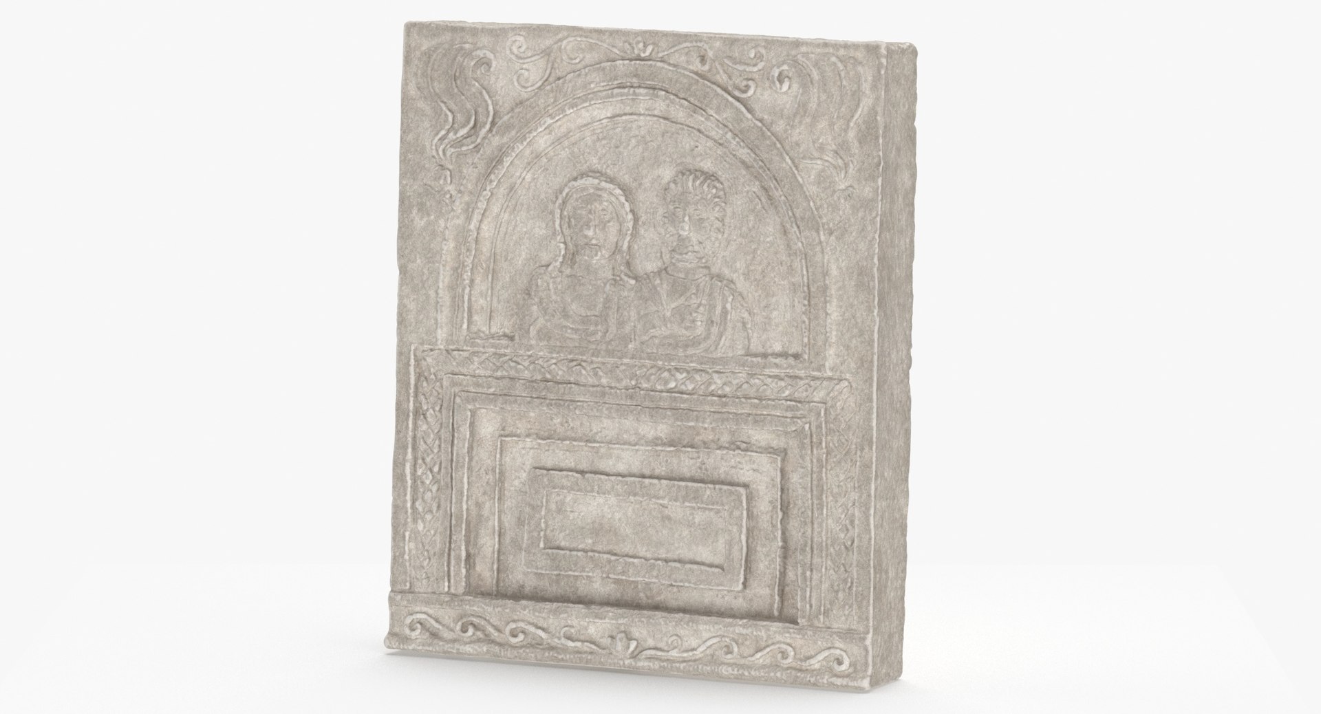 3D Roman Family Tombstone 02 Model - TurboSquid 2208919