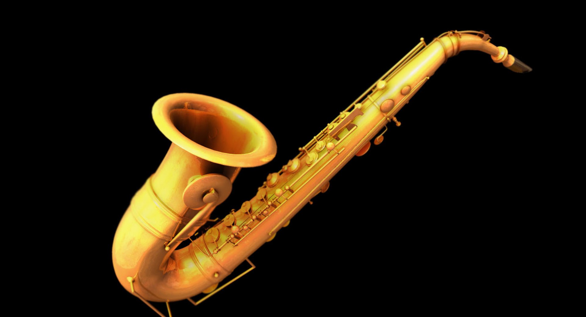 Saxophone 3D model - TurboSquid 1452247