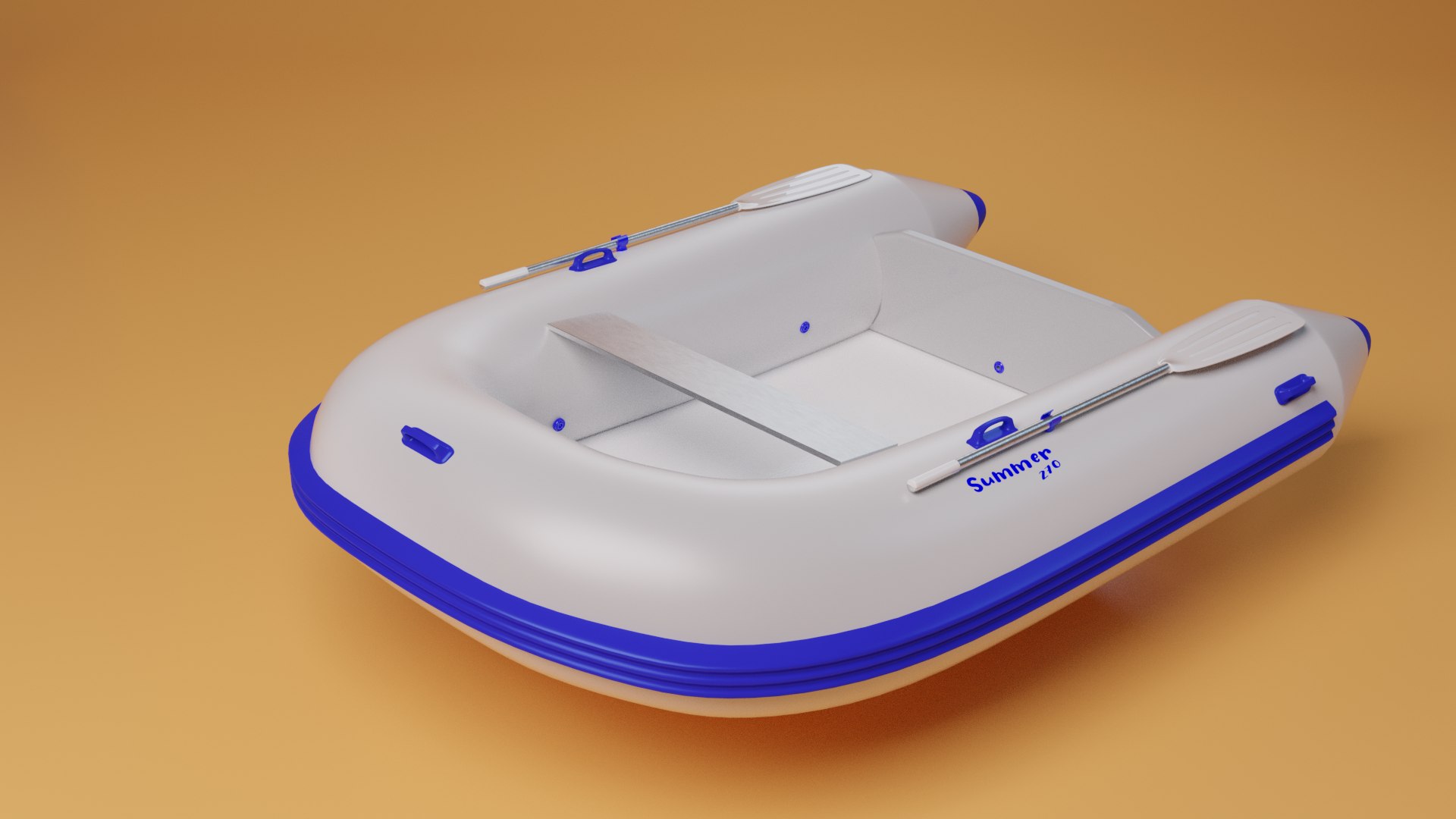 3D Inflatable Boat Tender - TurboSquid 1586004