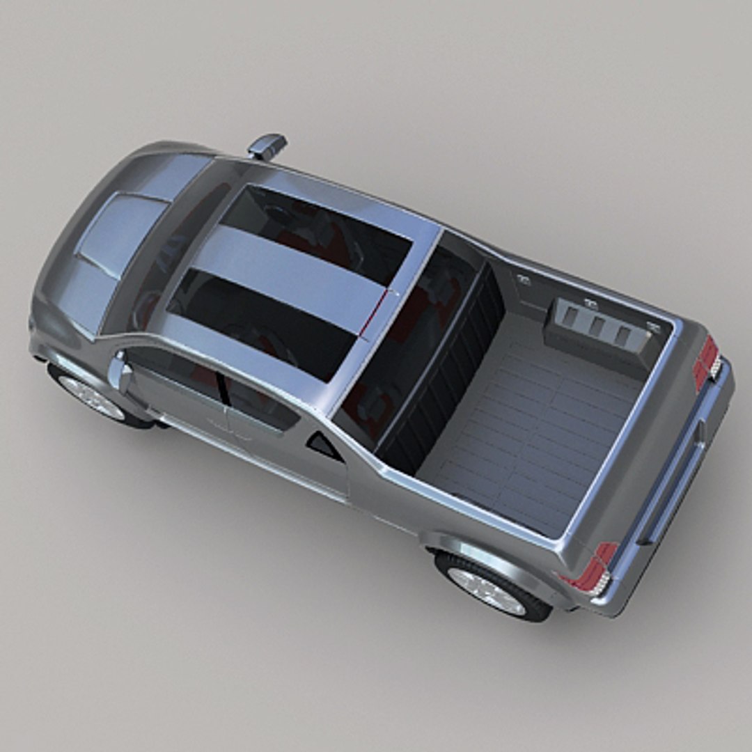 3d Model Dodge Rampage Concept