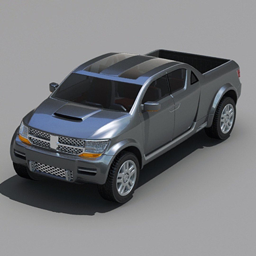 3d Model Dodge Rampage Concept