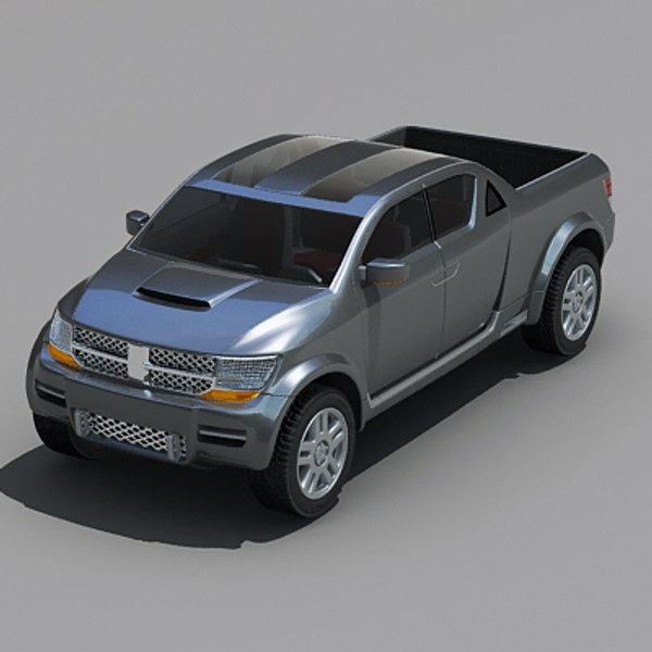 modelo 3d Dodge Rampage Concept - TurboSquid 334610