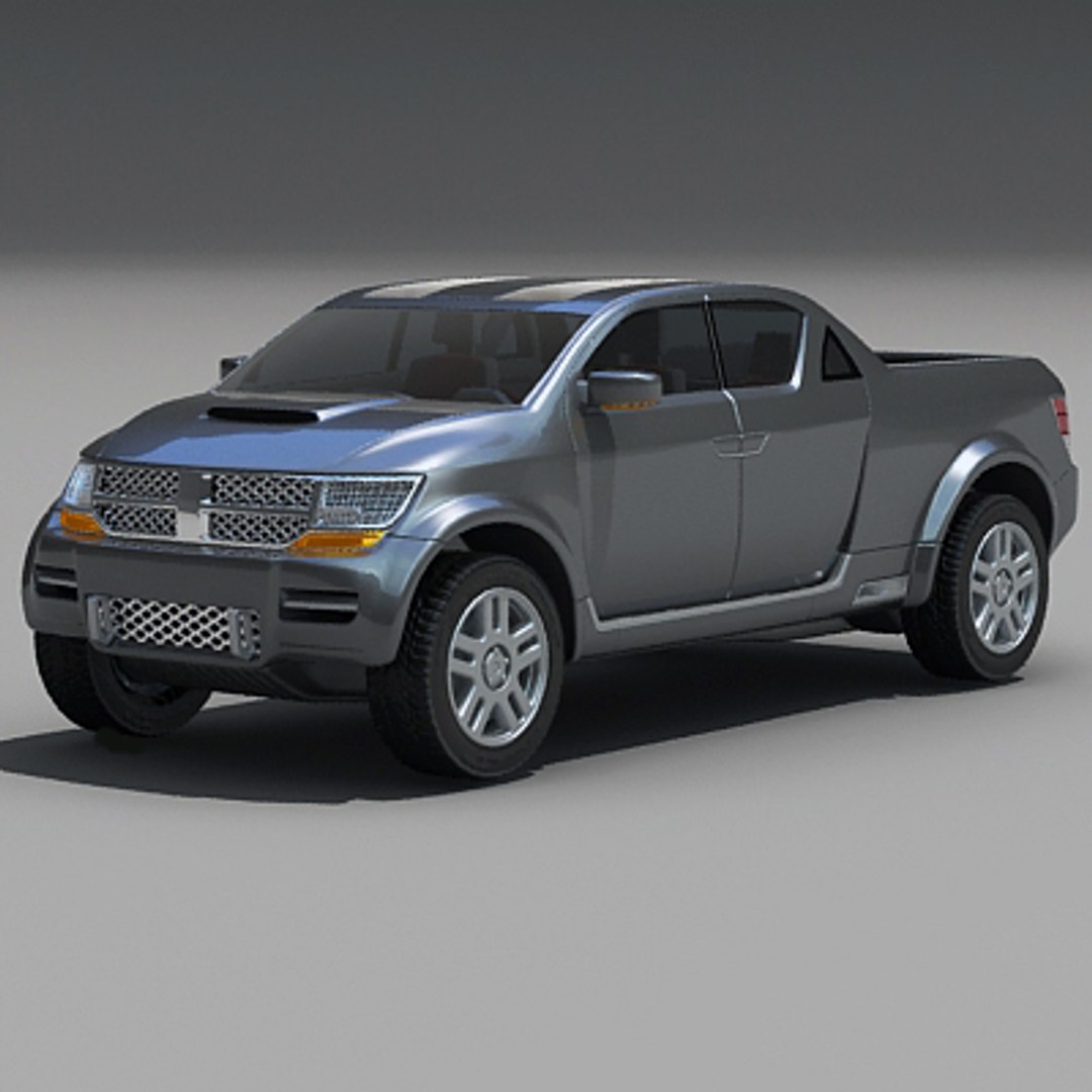 3d Model Dodge Rampage Concept