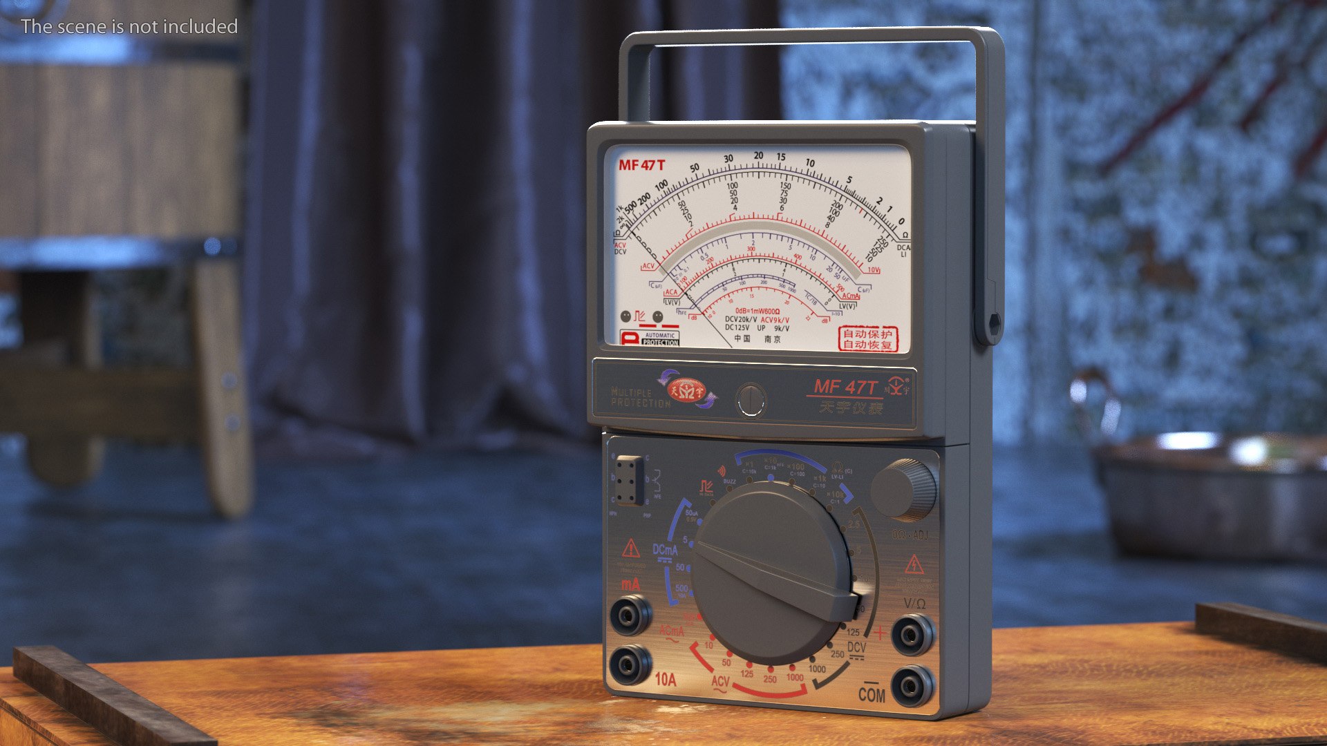 Portable Watt Meter 3D Model - TurboSquid 1985306