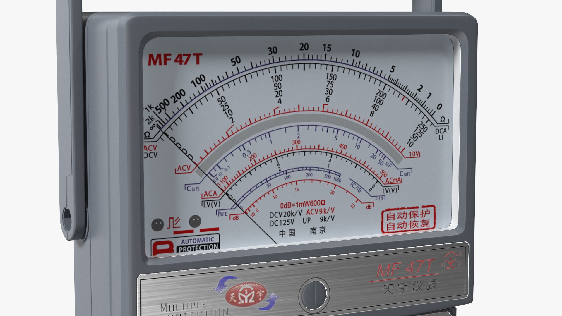Portable Watt Meter 3D Model - TurboSquid 1985306