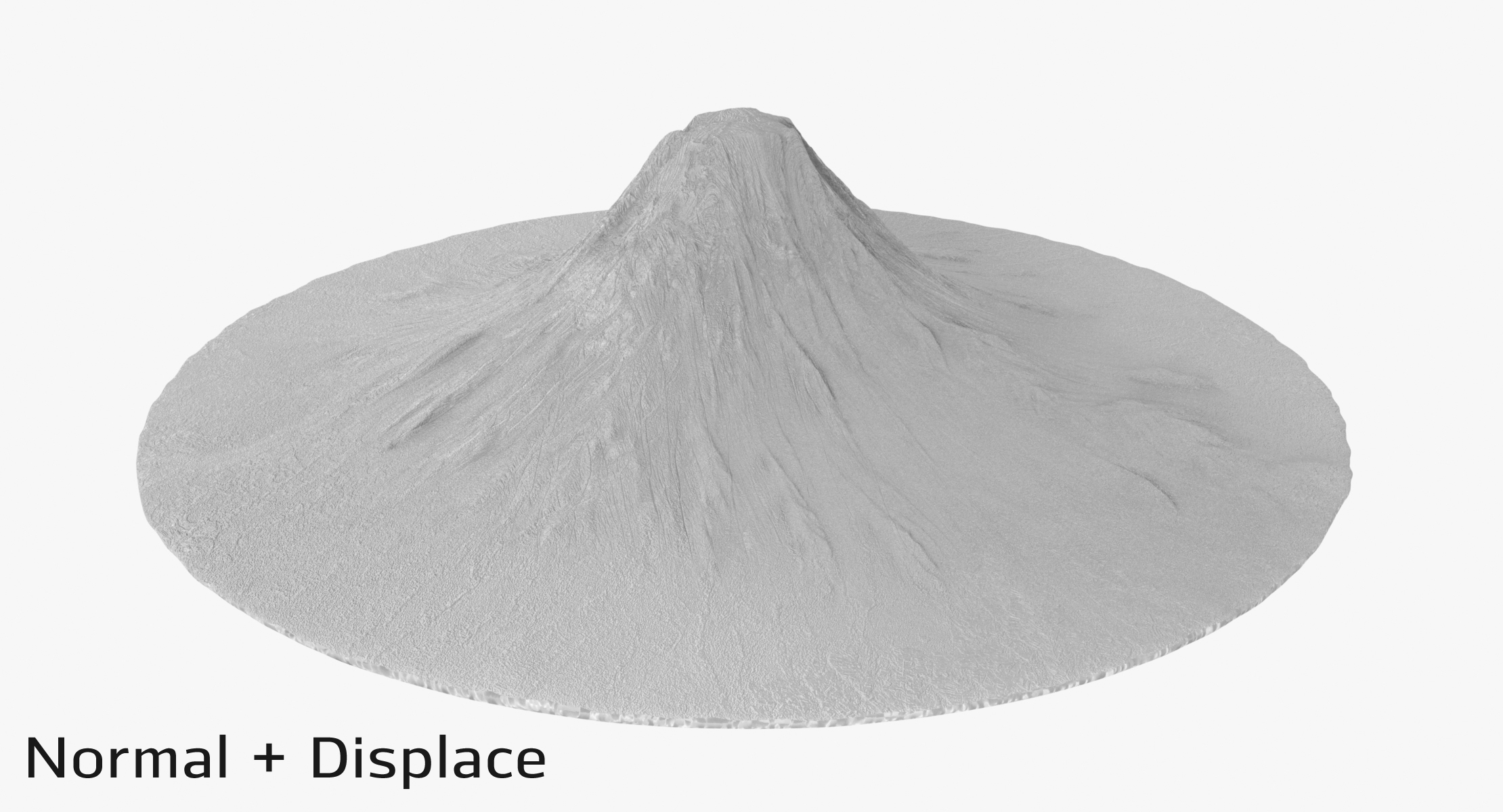 Vulkan mit Lava V2 3D-Modell - TurboSquid 1403655