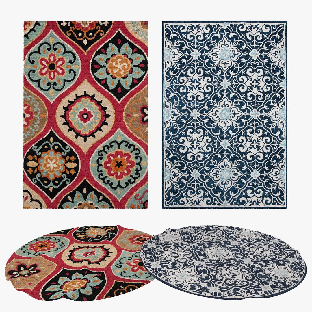 Rugs No 765 3D Model - TurboSquid 1972073