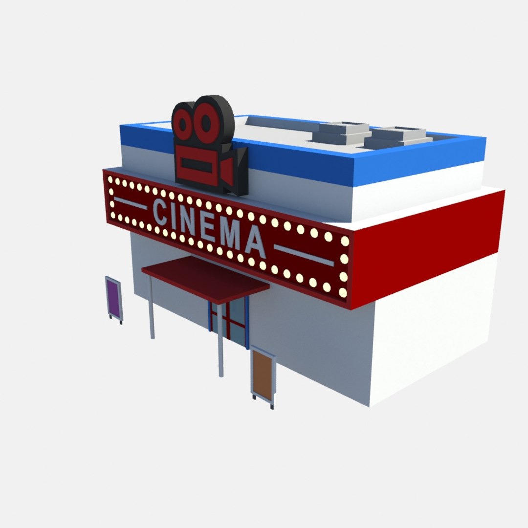 3d Build Cinema Model