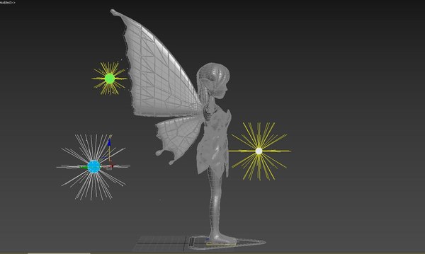 Fairy animation games 3D model - TurboSquid 1543843