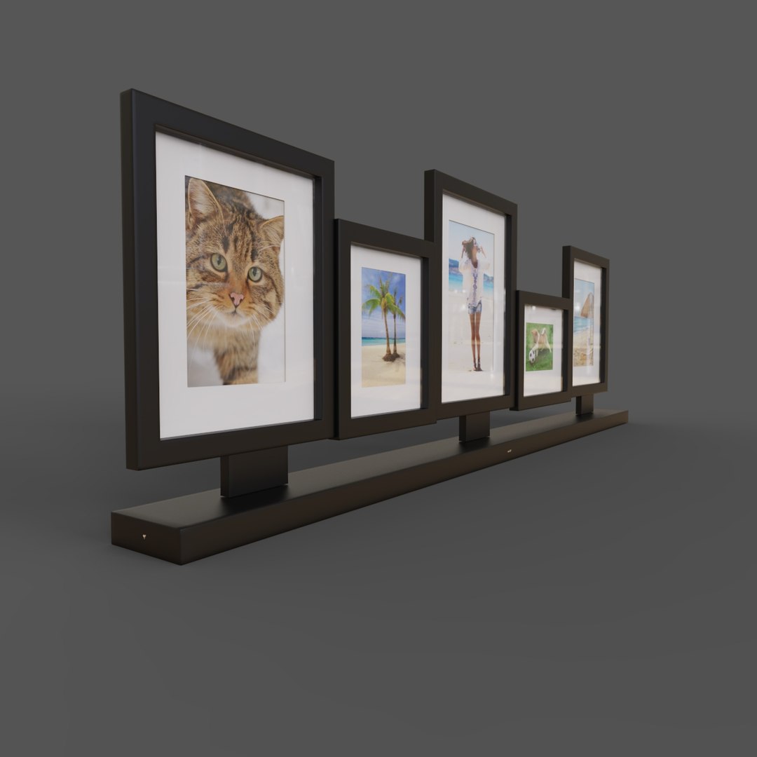 Photoframe collage MORETTO 3D - TurboSquid 1745228