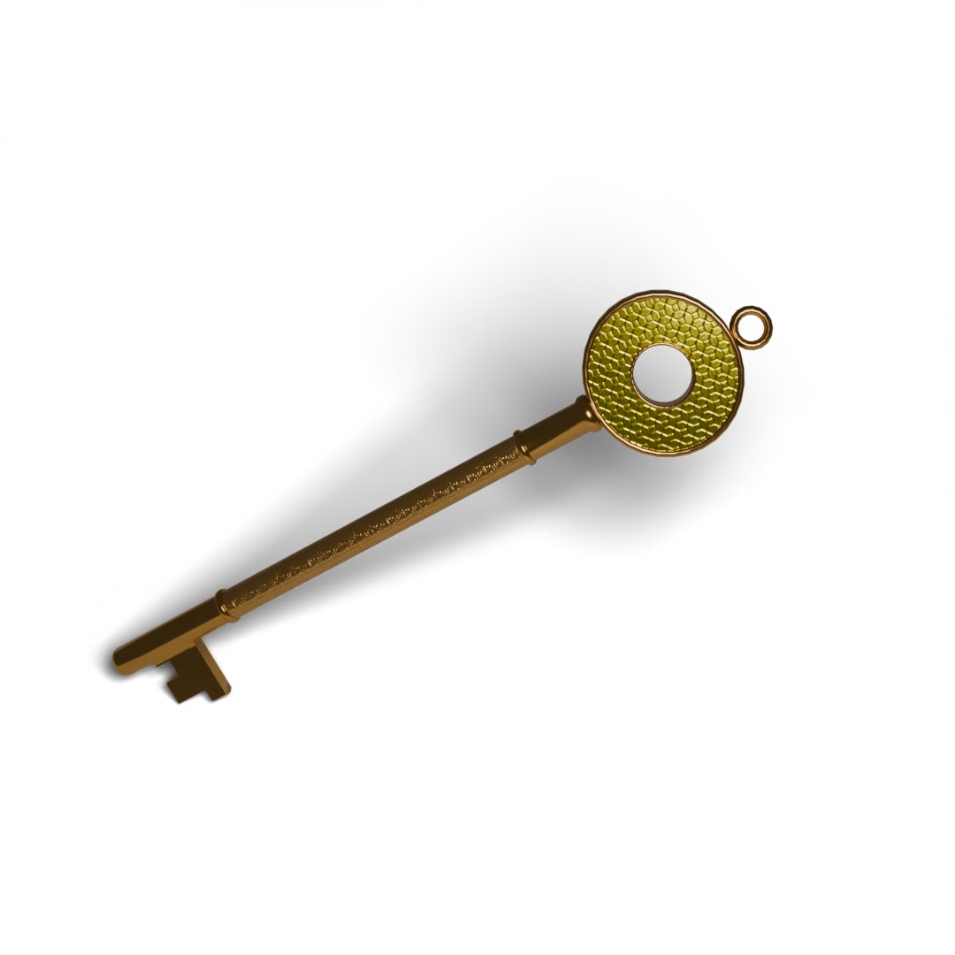 Escape Room Key Set 3D Model - TurboSquid 2342980