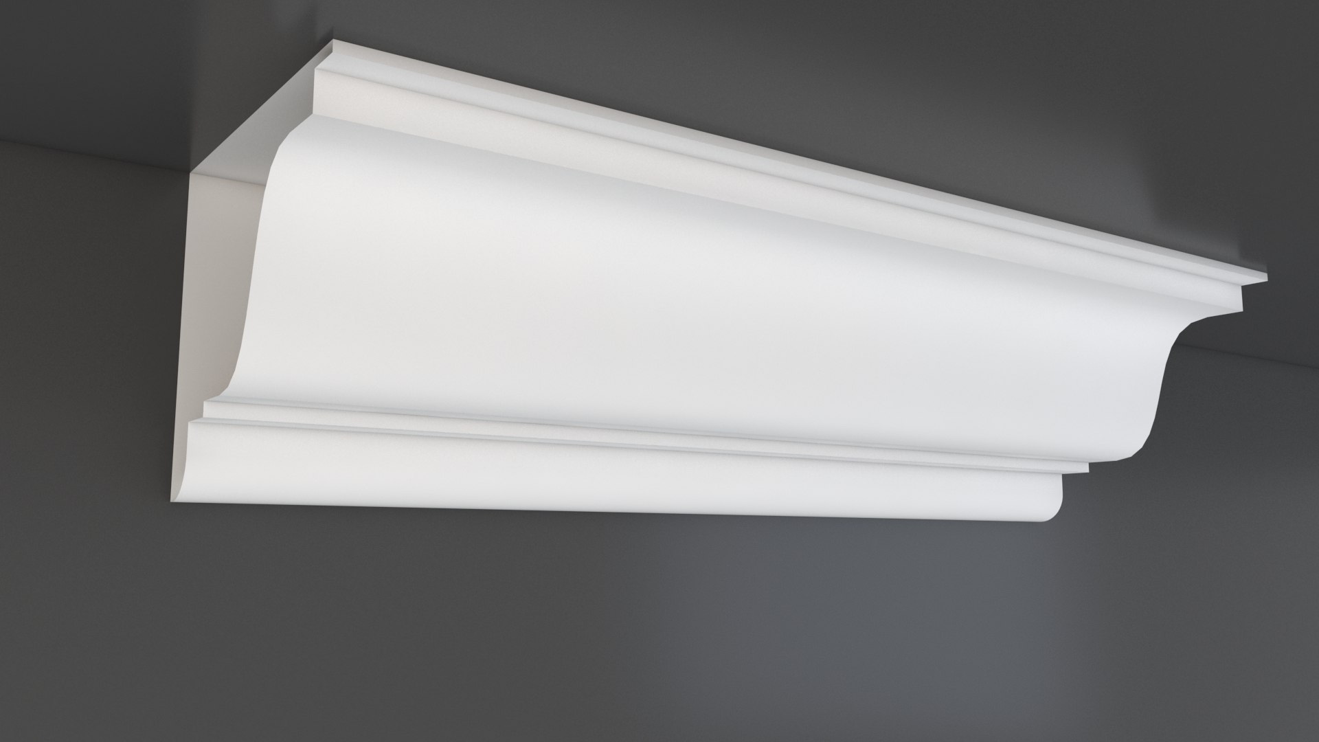 Cornice 116 Straight Model - TurboSquid 2027209