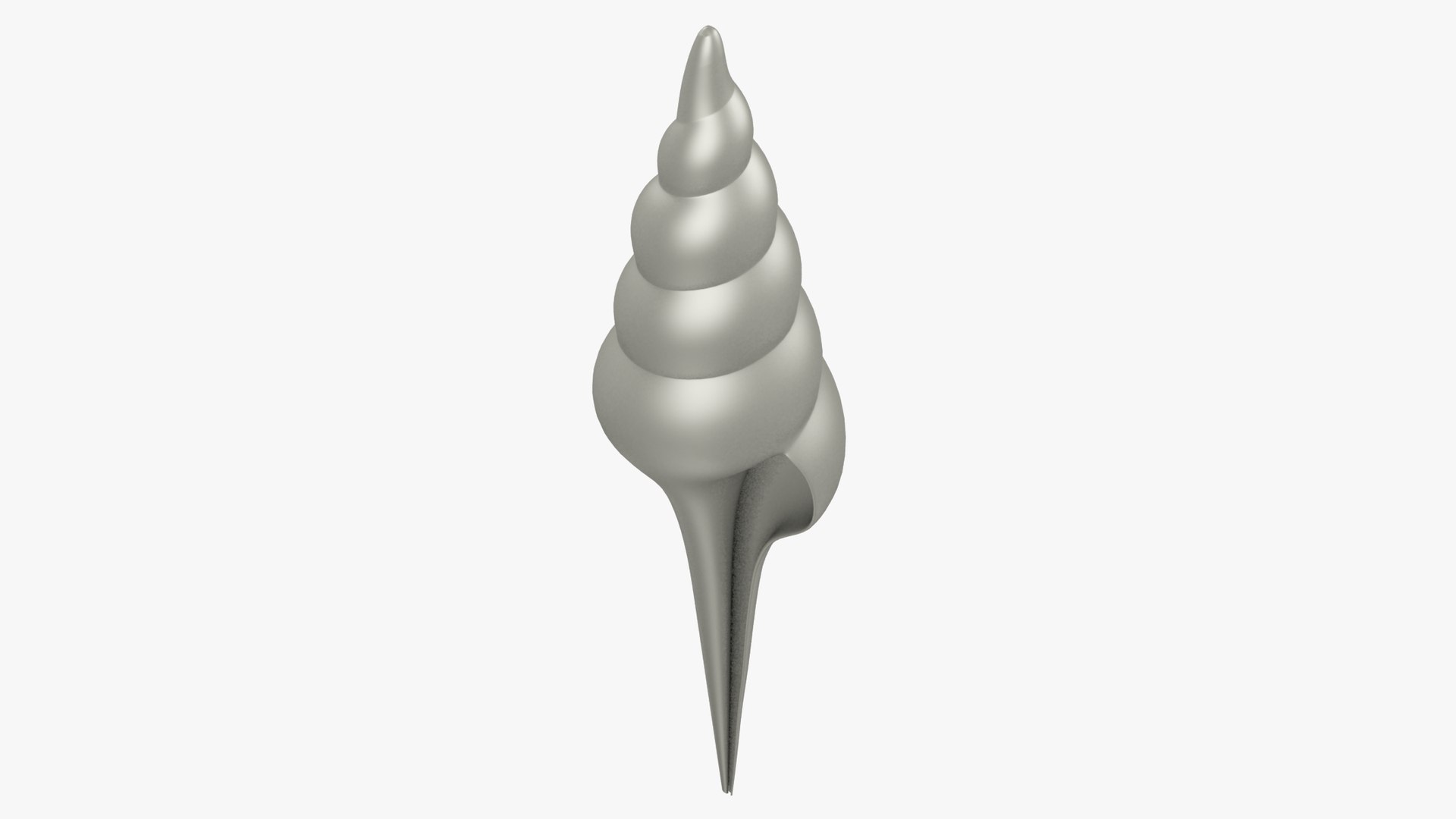 Seashell Sea Shell 3D Model - TurboSquid 1622061